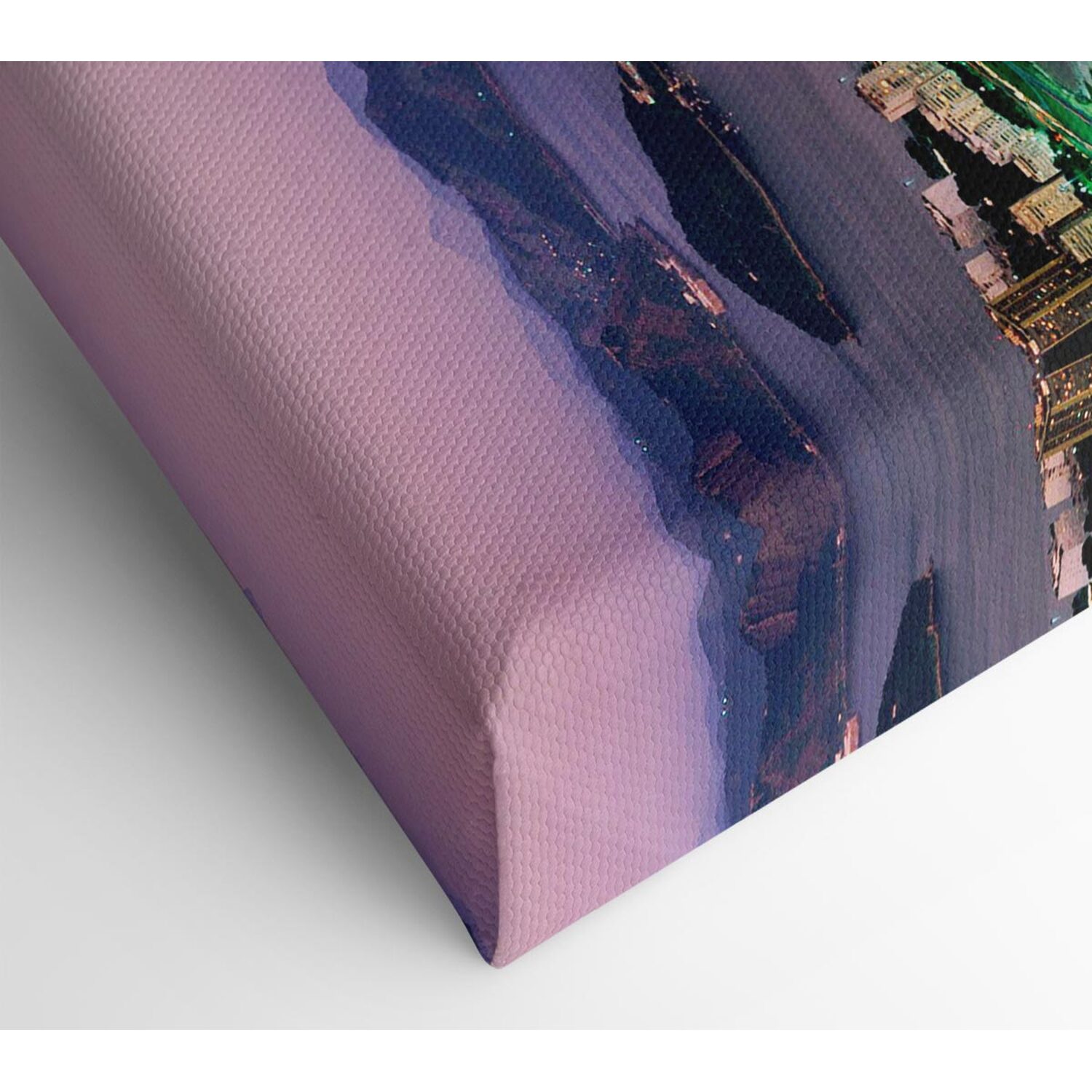 City Harbour Rush Hour Canvas Print Wall Art