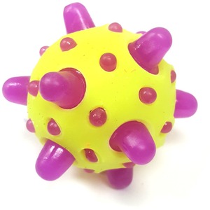 Pack of 6 Flashing Comet Bounce Balls