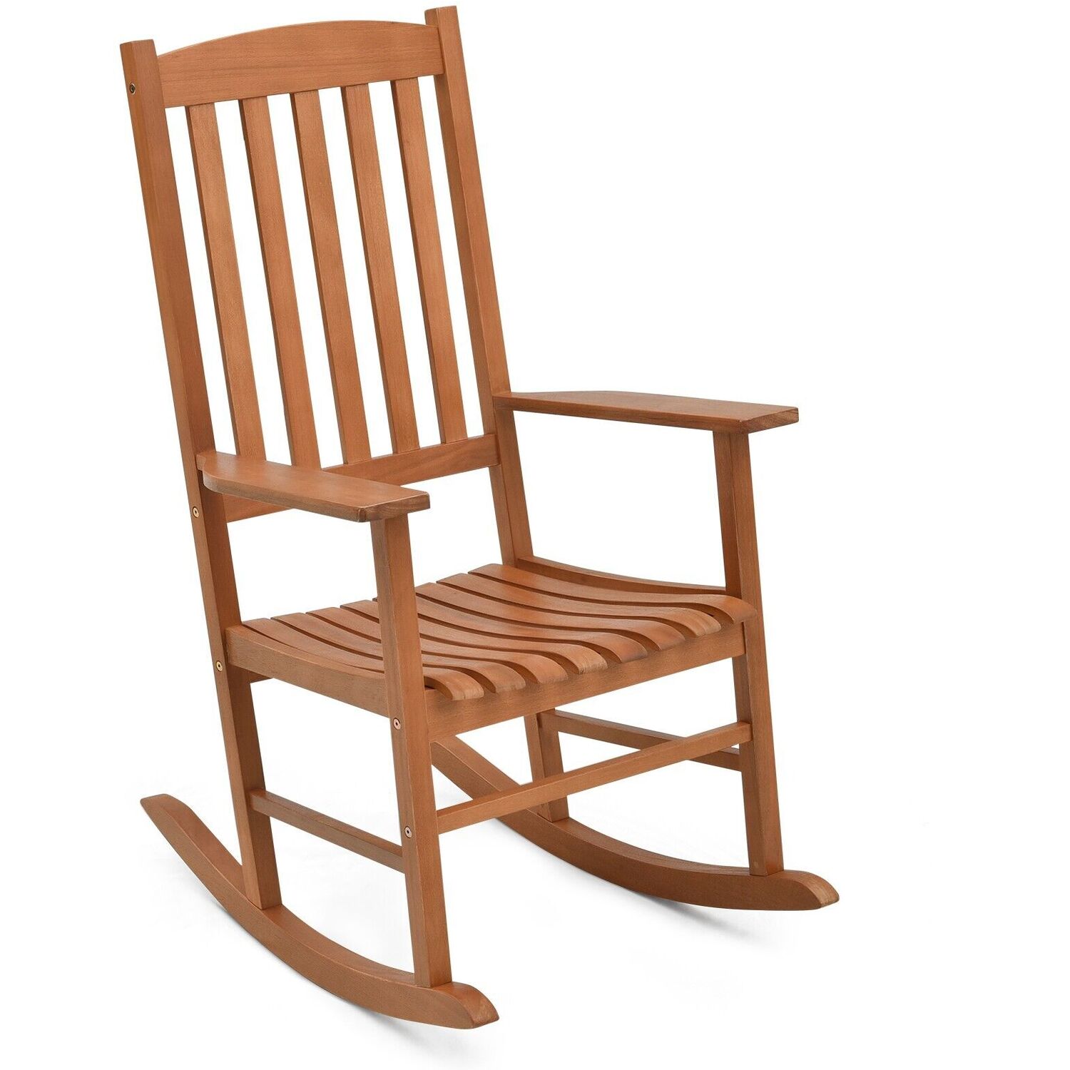 Garden Relax Rocking Armchair with High Backrest