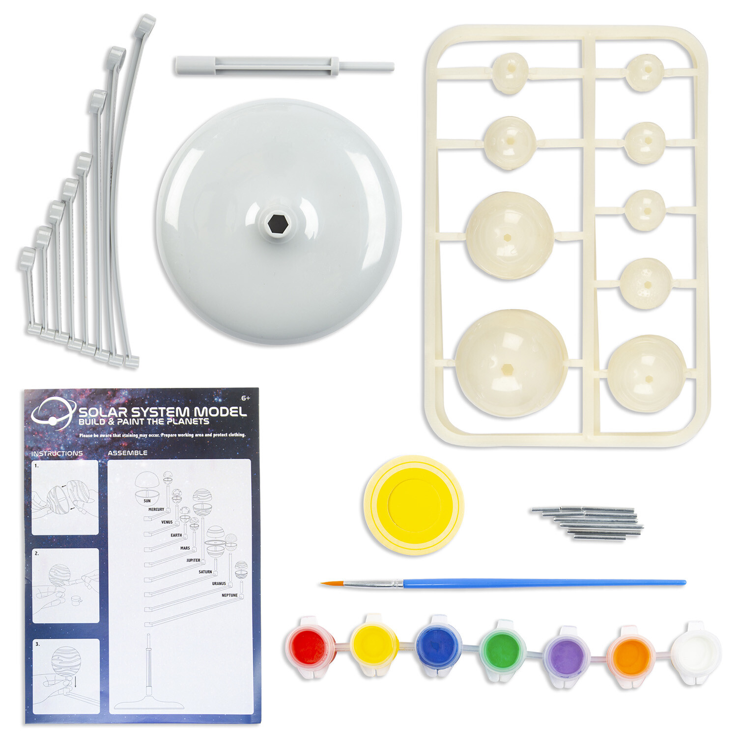 NASA Build and Paint Solar System