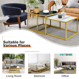 Nesting Coffee Tables Set of 2
