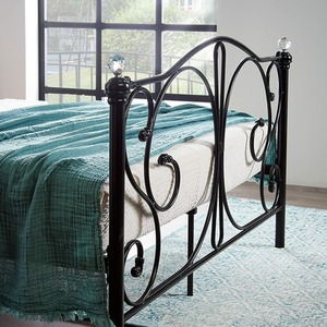 Crystal Metal Bed Frame
