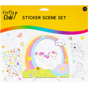 Crafty Club Sticker Scene Set