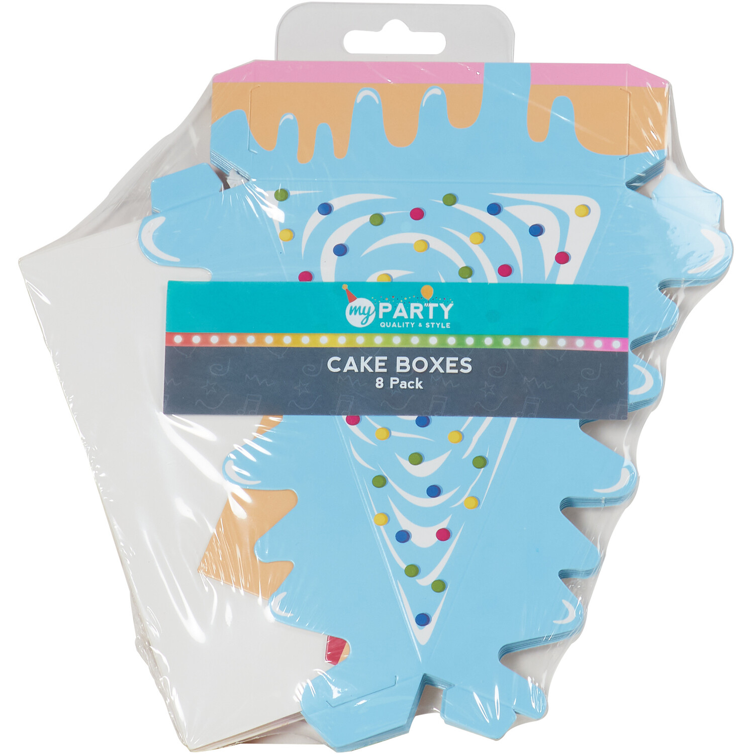 Pack of 8 Cake Boxes