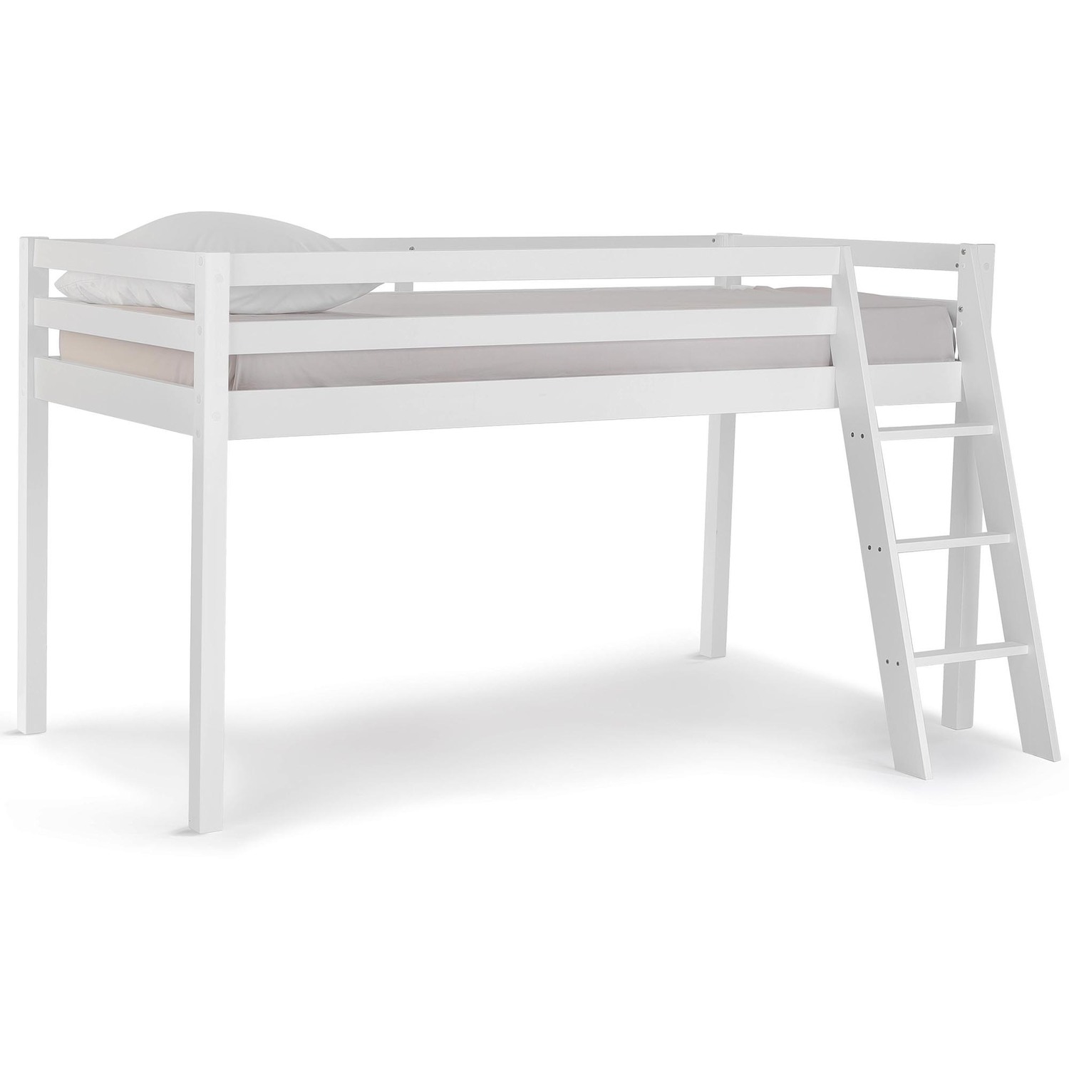 Mid Sleeper Bed Frame with Ladder