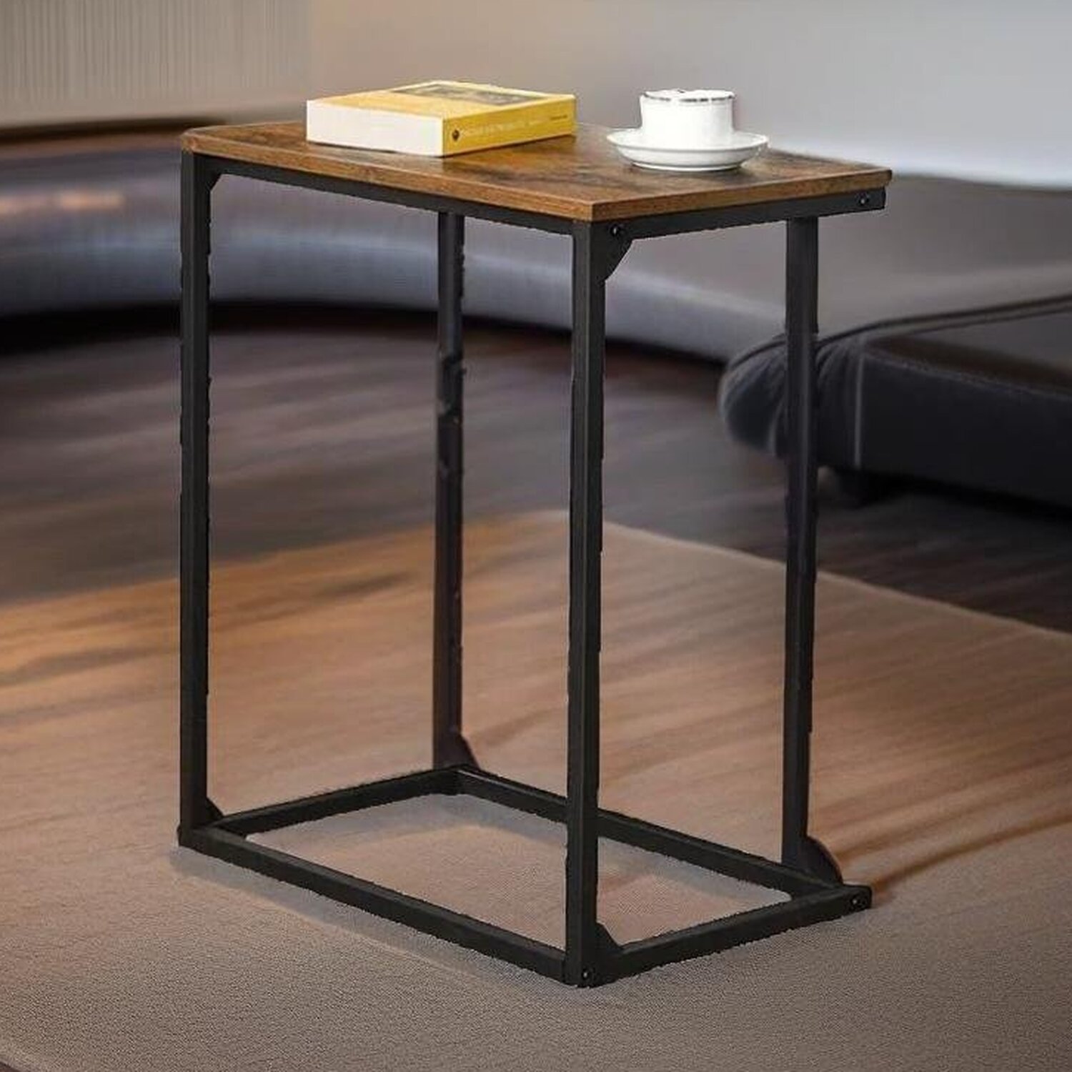 Rustic Industrial Side Table