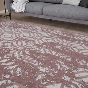 Carina Collection Geo Pattern Rug