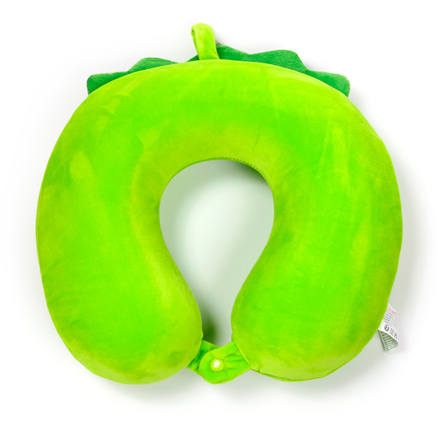 Relaxeazzz Plush Memory Foam Travel Pillow - Huck the Dinosaur Adorasaurs