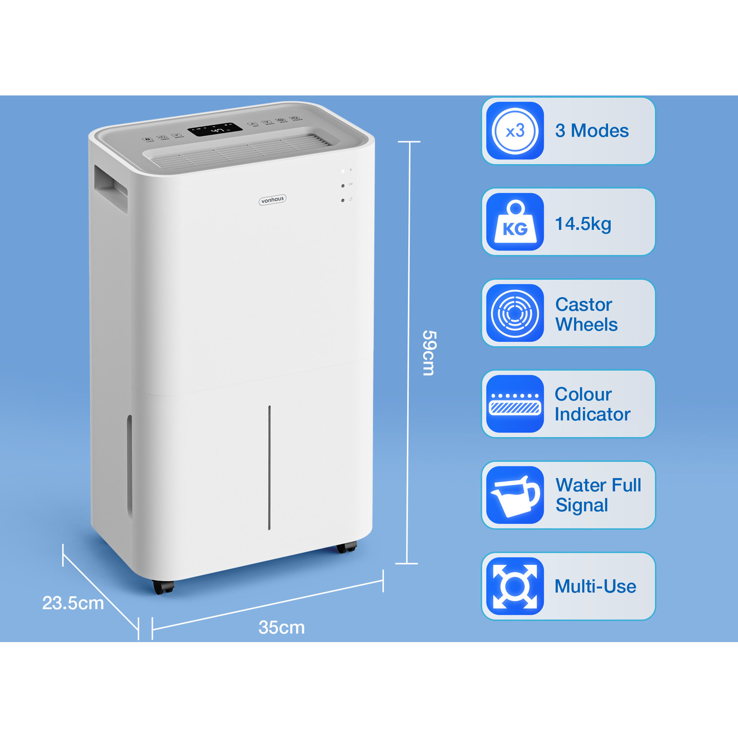 Dehumidifier 20L Day