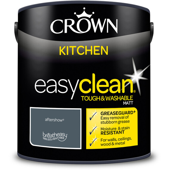 Crown Easyclean Mid Sheen Bathroom Paint