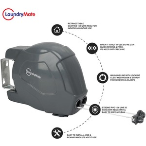 Retractable Double Washing Line