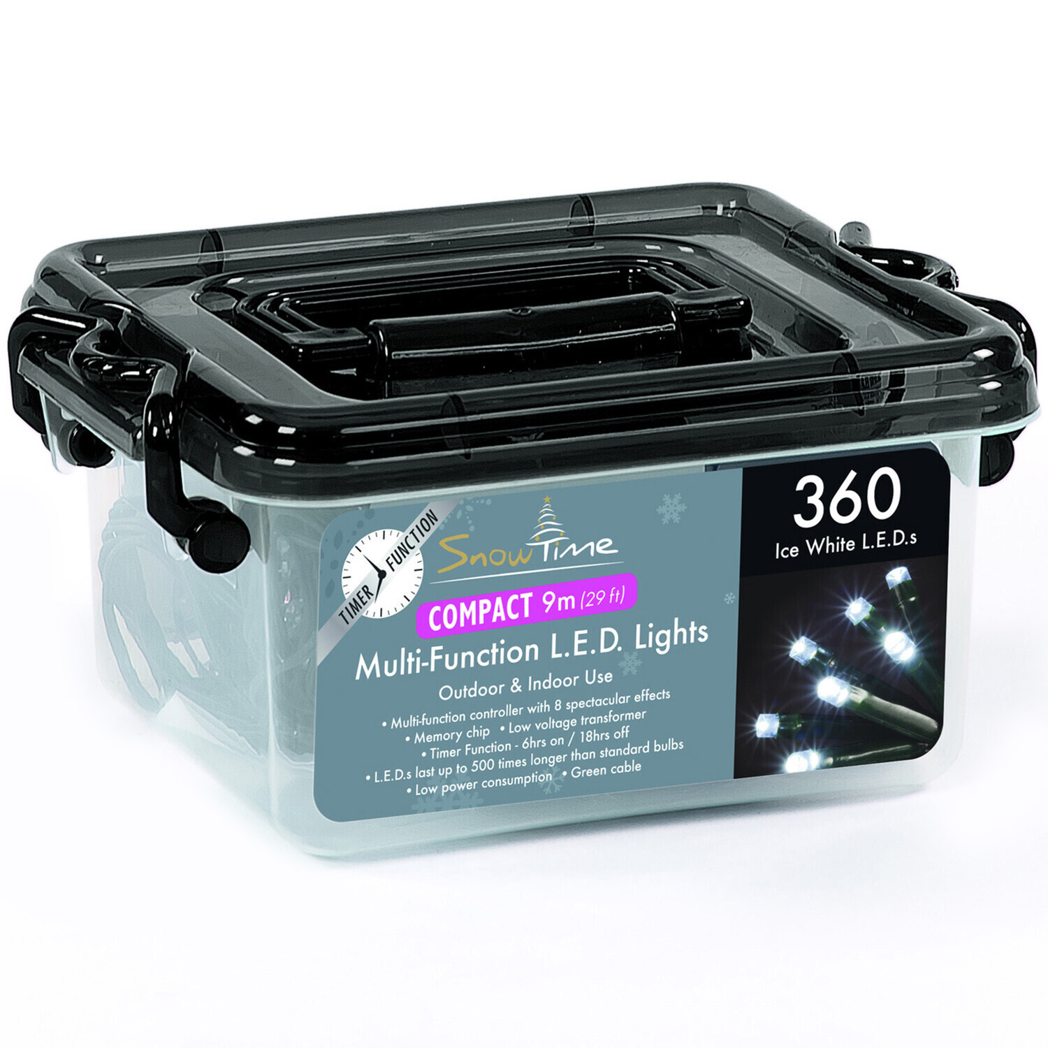 360 White LED Compact Lights