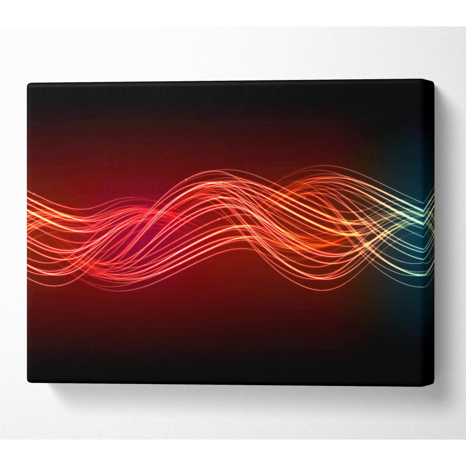 Flow Of Energy Canvas Print Wall Art