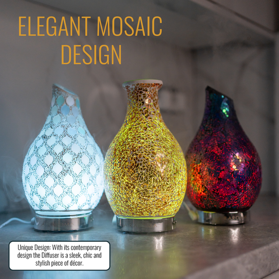 S1 Mosaic Aroma Diffuser Art Glass