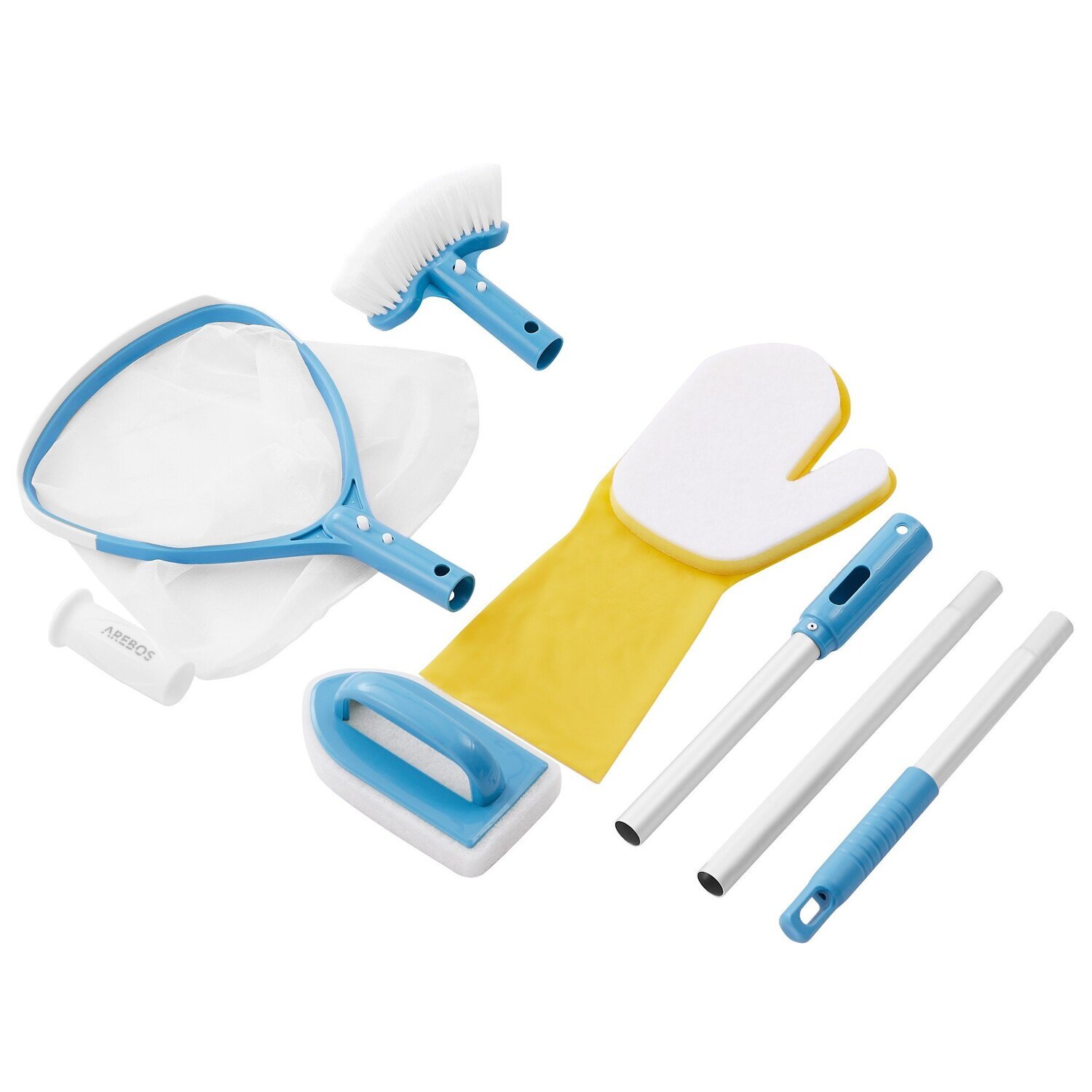 5 piece Spa Pool Cleaning Kit Complete Set