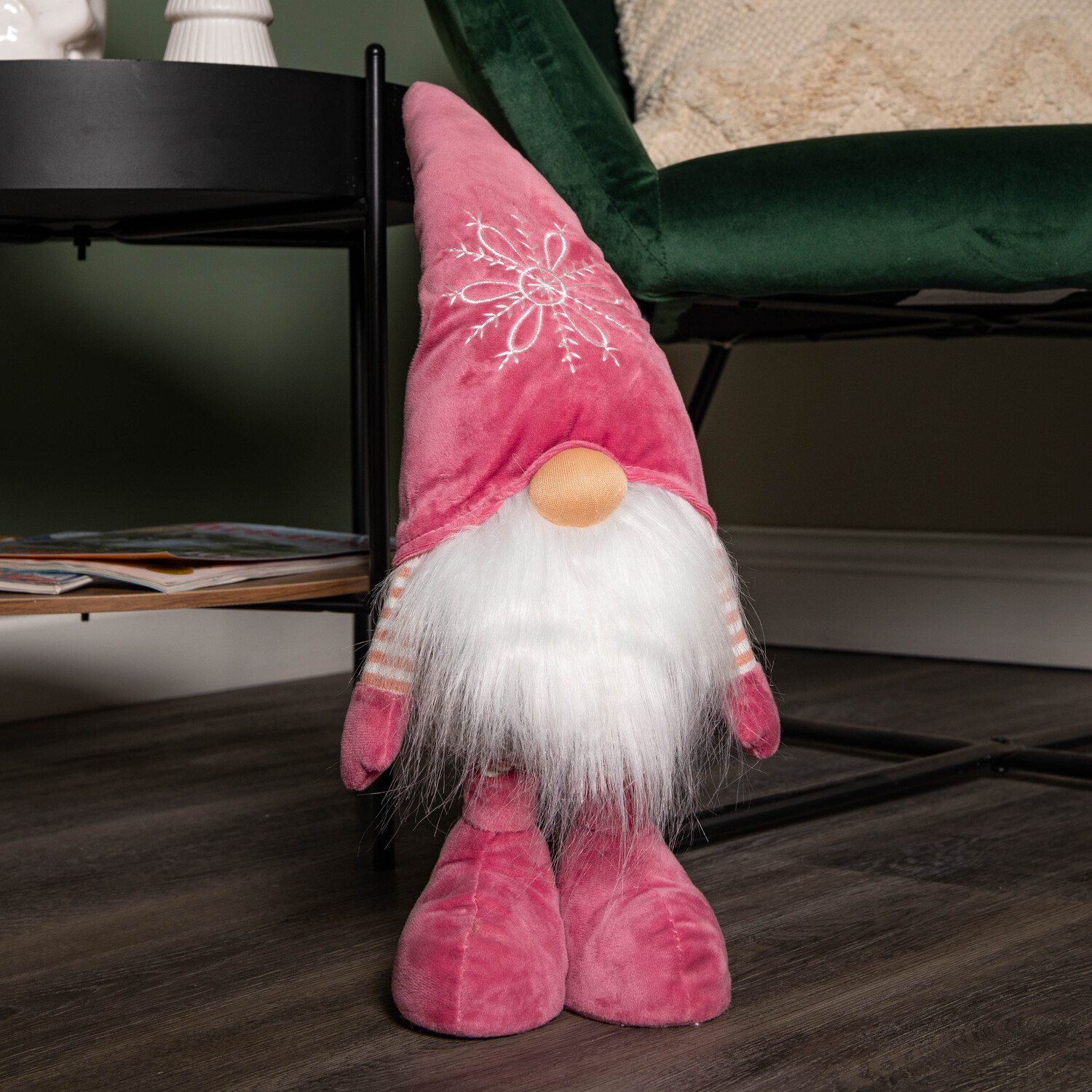 Standing Christmas Gonk Decoration with Extendable Legs