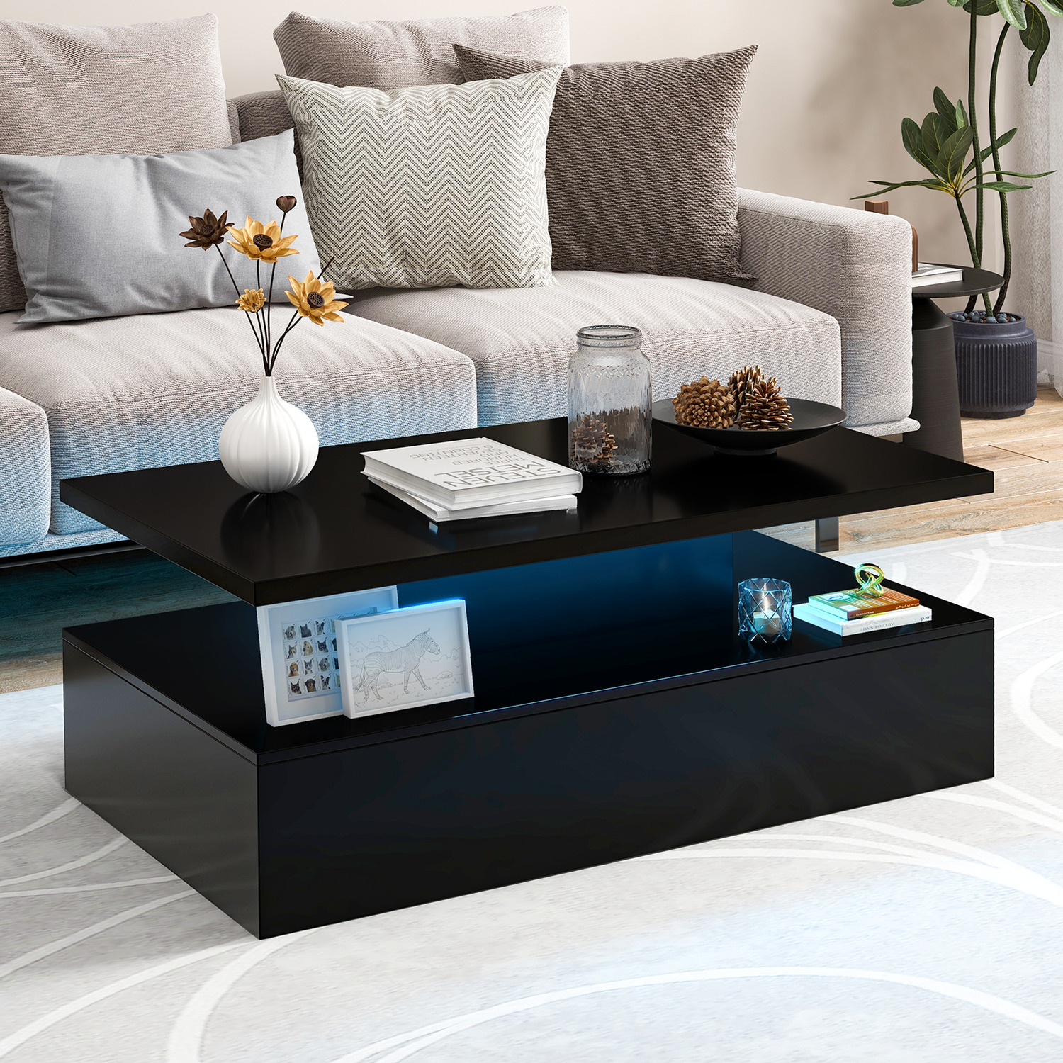 Modern LED Coffee Table
