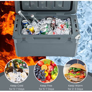 28L Rotomolded Cooler Insulated Portable Ice Chest