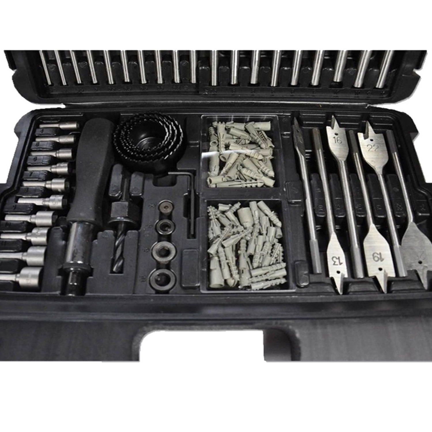 204 Piece Drill Driving Bit Set with Case