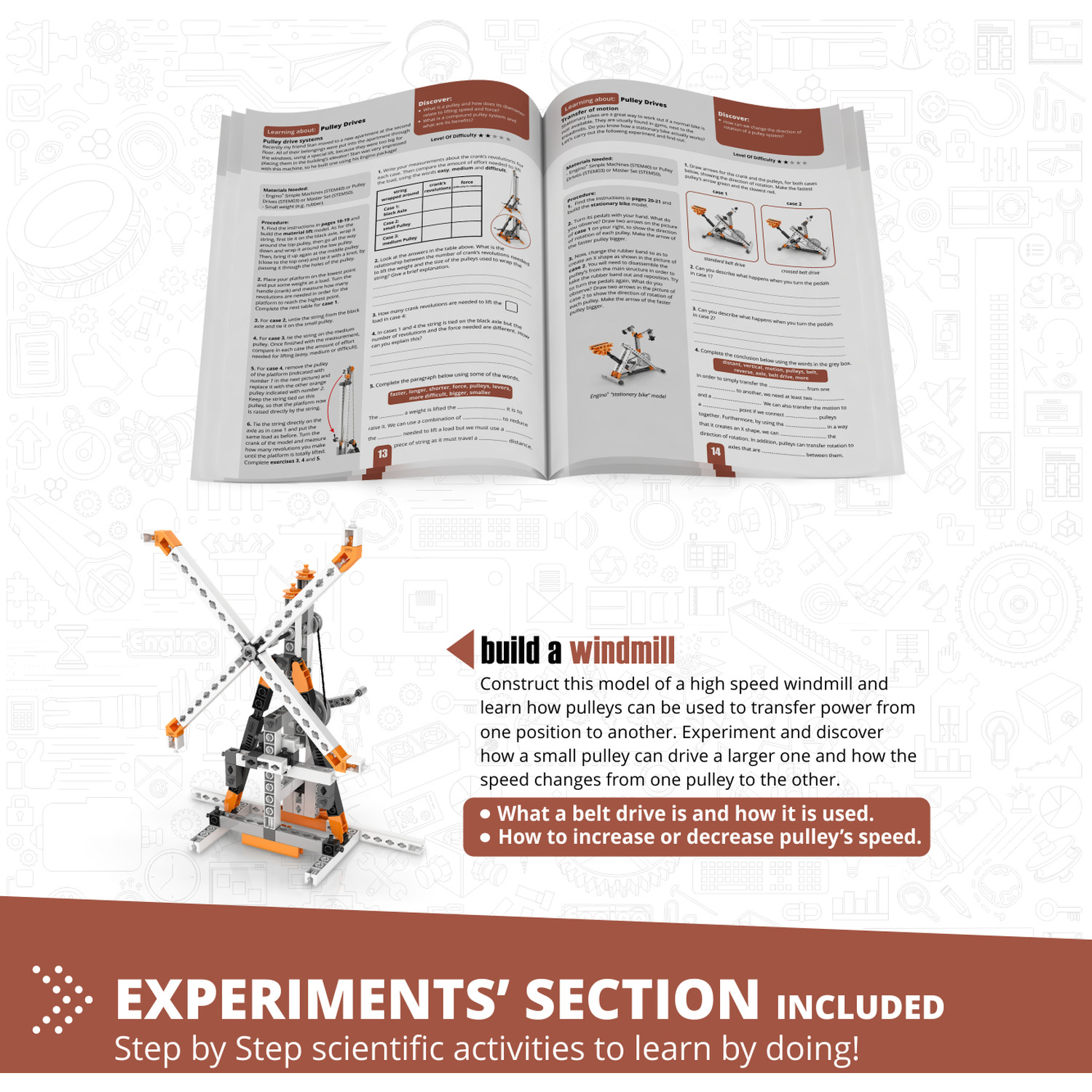 Discovering Stem Mechanics - Pulley Drives