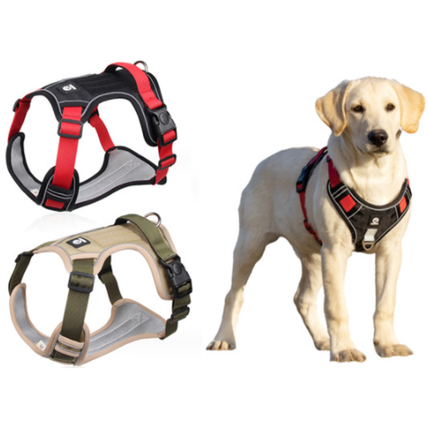 Vest Style Large Dog Back Strap