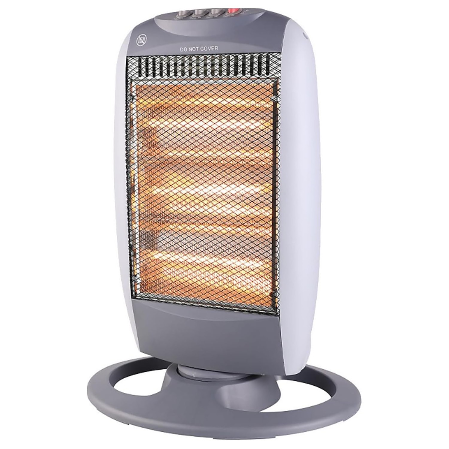 1200W Halogen Heater with 3 Heat Settings 400 800 1200W