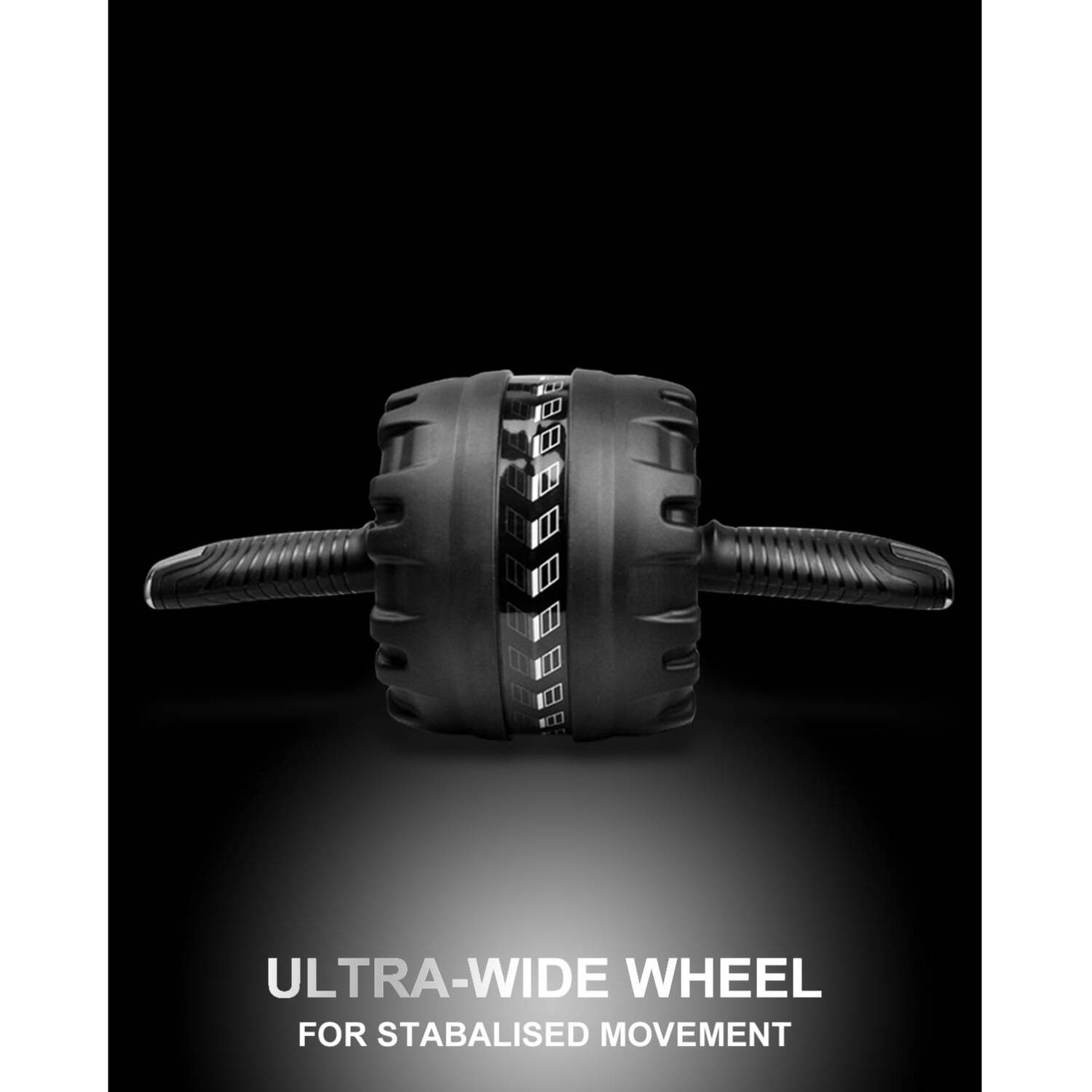 Reka Fitness Ultra Wide Spring Loaded AB Roller