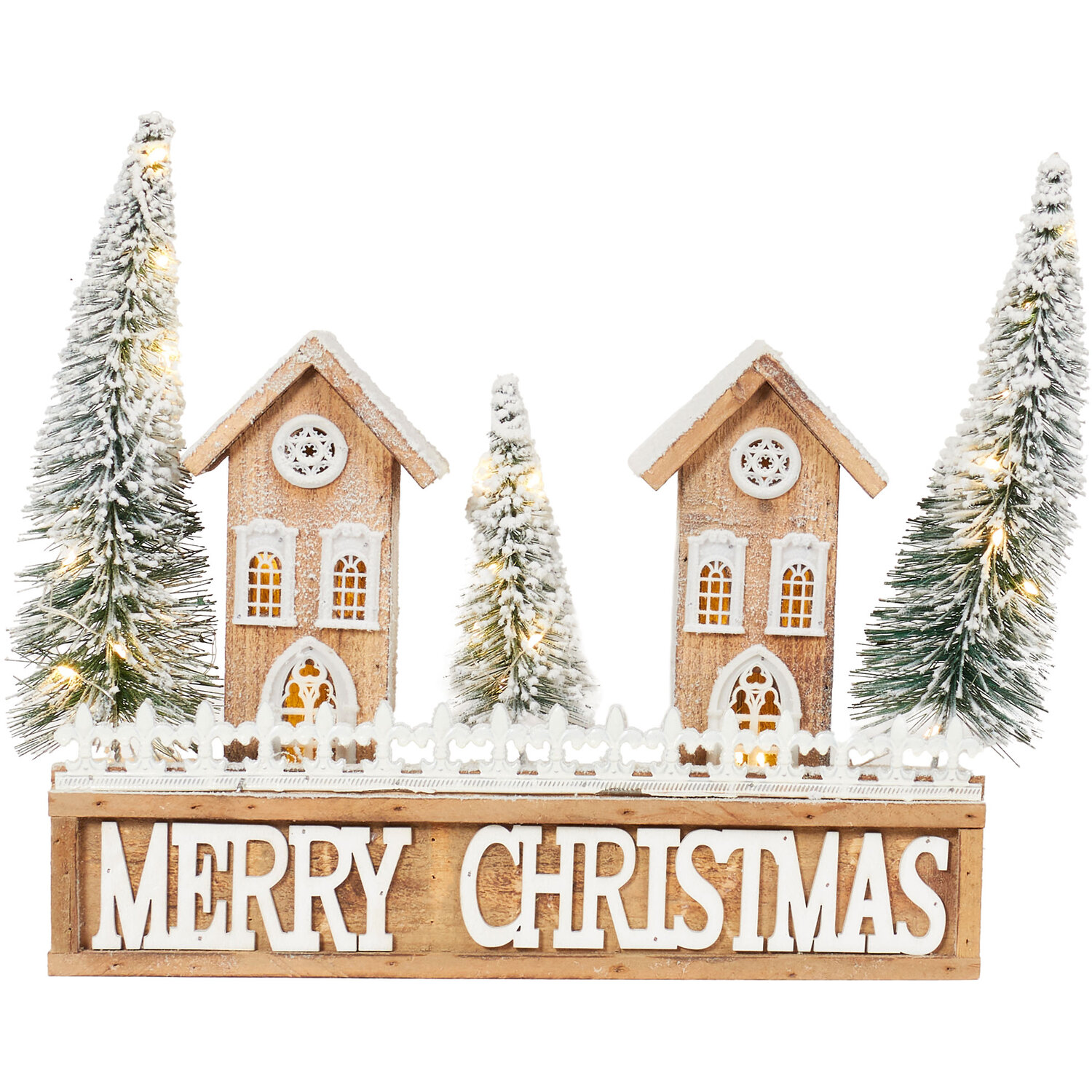 Merry Christmas LED Scene