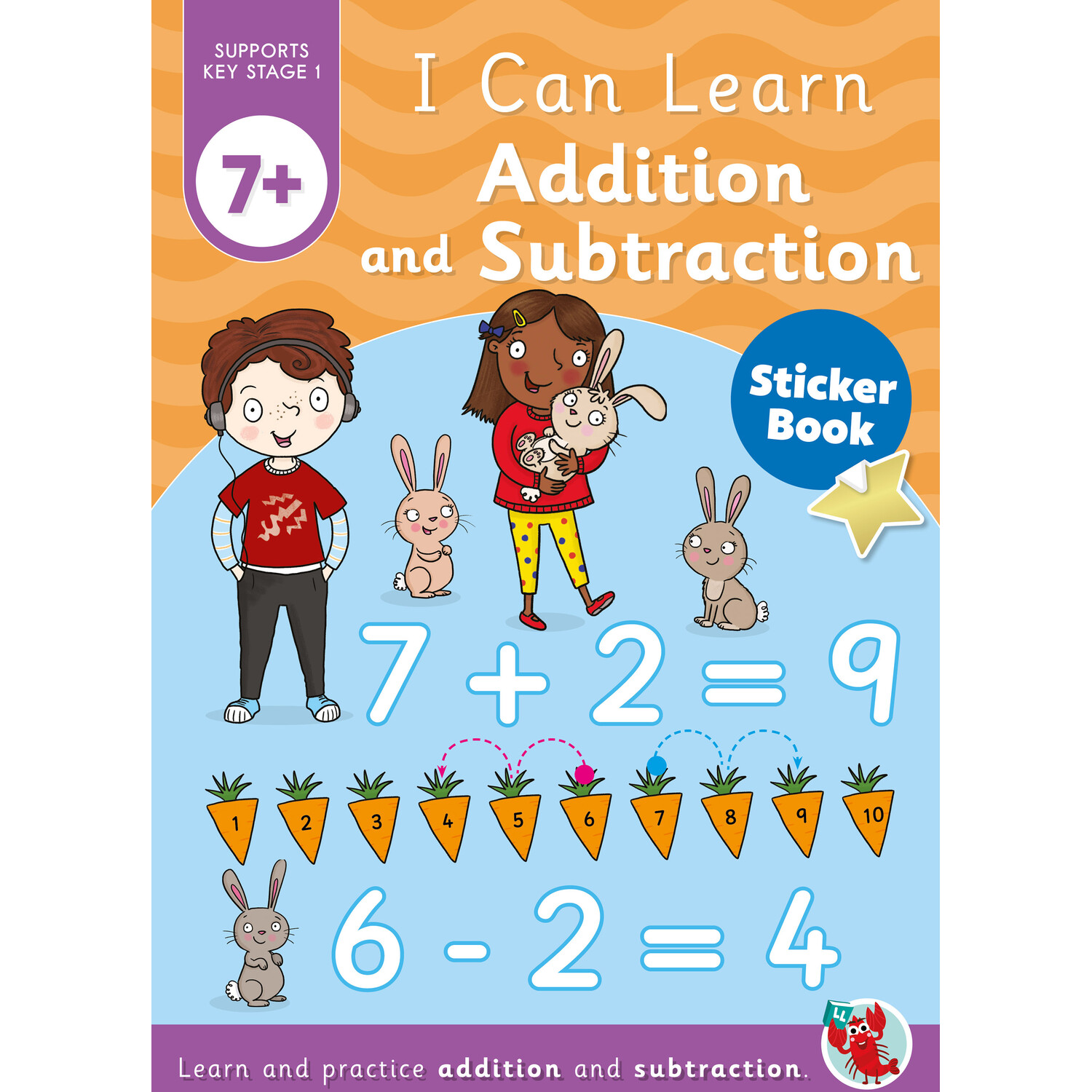 I Can Learn Addition and Subtraction Sticker Book
