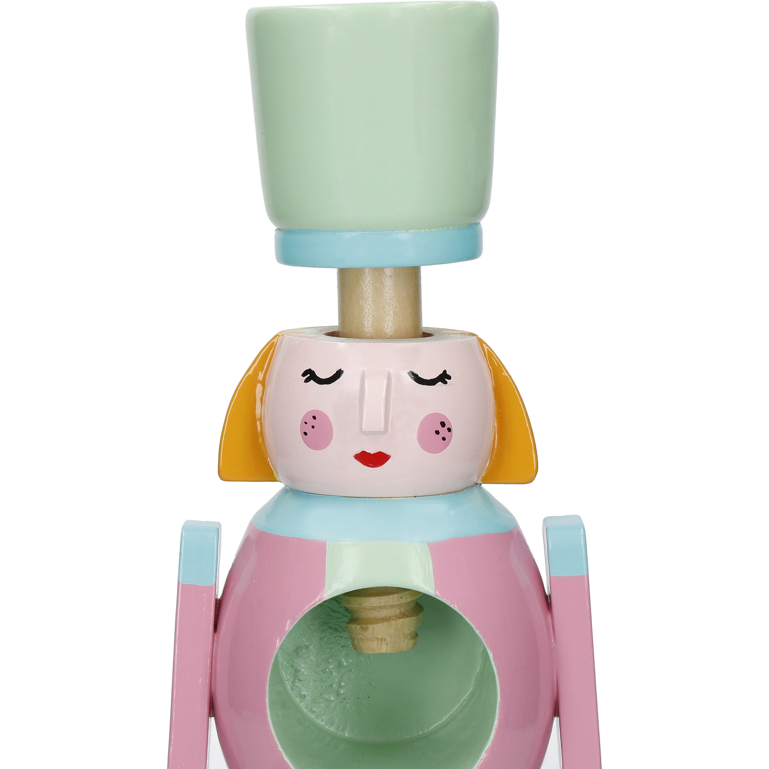 KitchenCraft The Nutcracker Collection Wooden Female Nutcracker