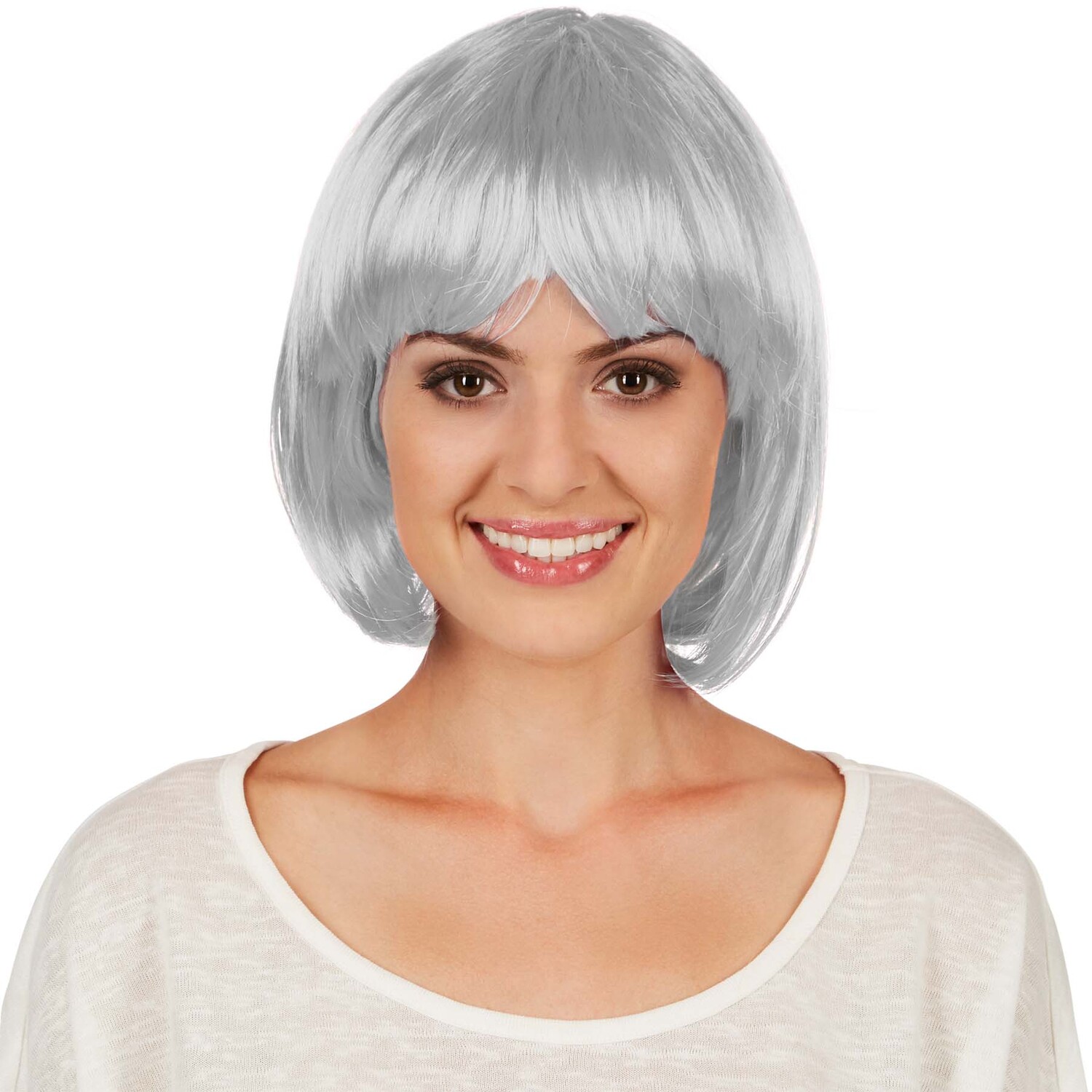 Womens Bob Wig In Turquoise