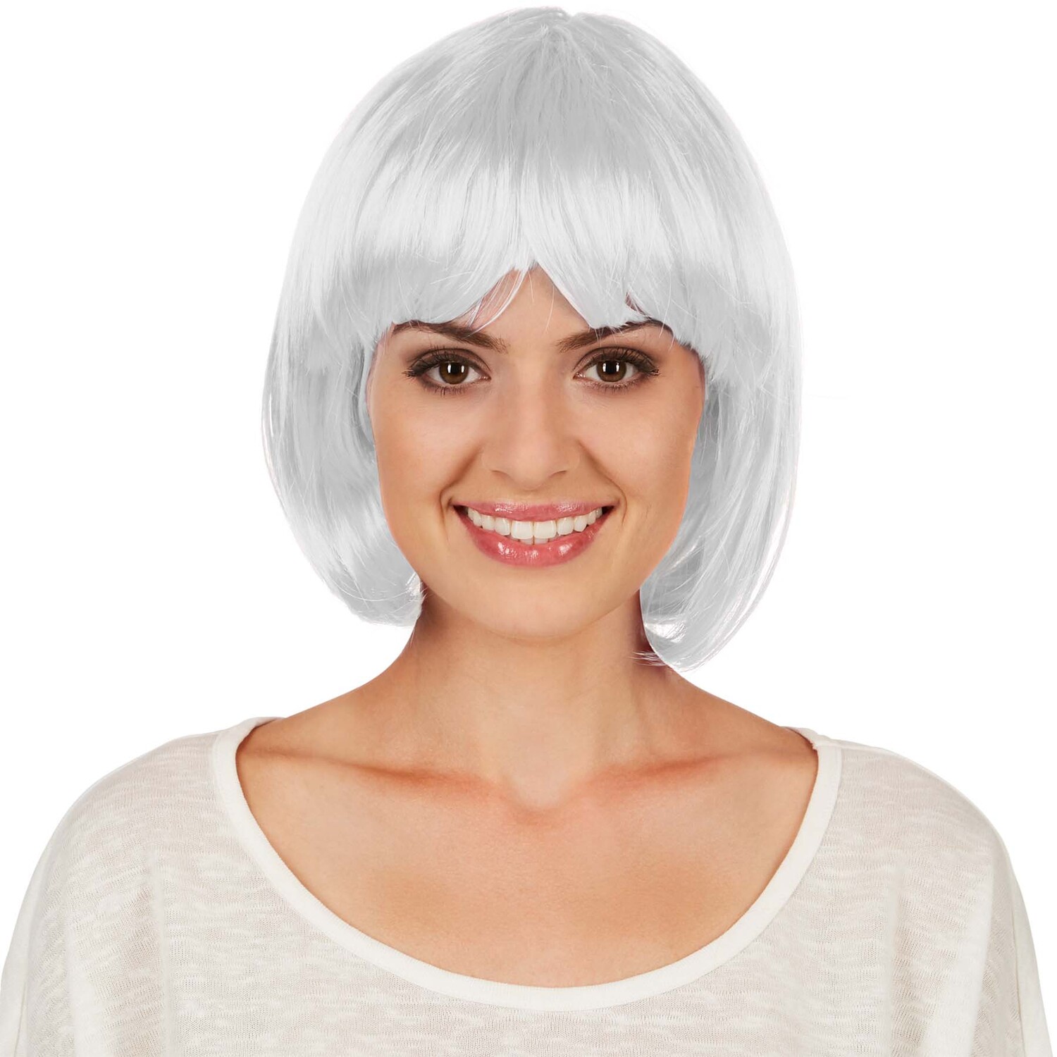 Womens Bob Wig In Turquoise