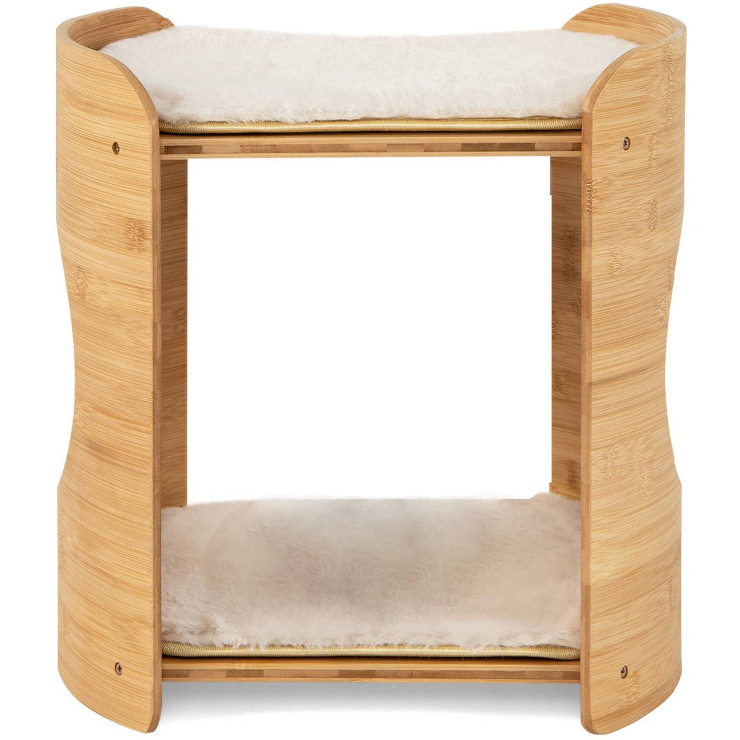 2-Tier Elevated Cat Bed Cat Tower
