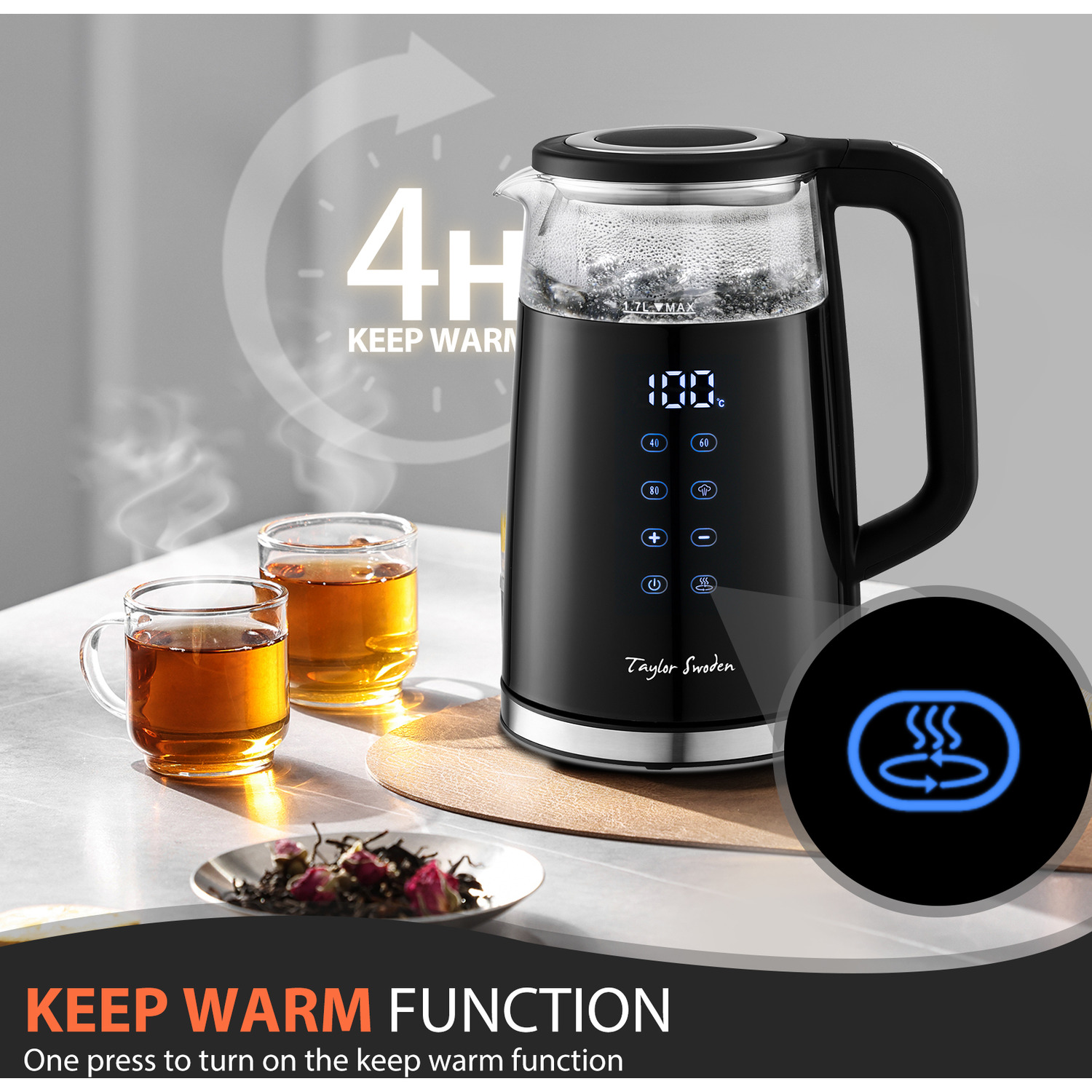 Double Wall Kettle with Temperature Control