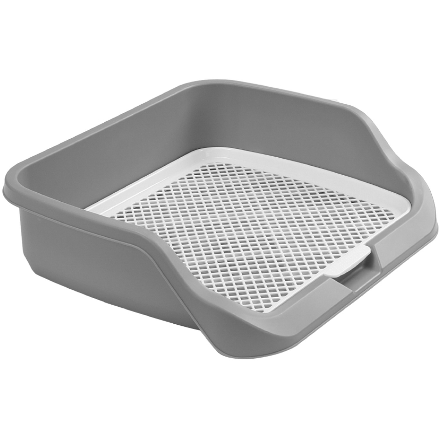 Extra Large Dog Potty Tray with Removable Mesh Grid