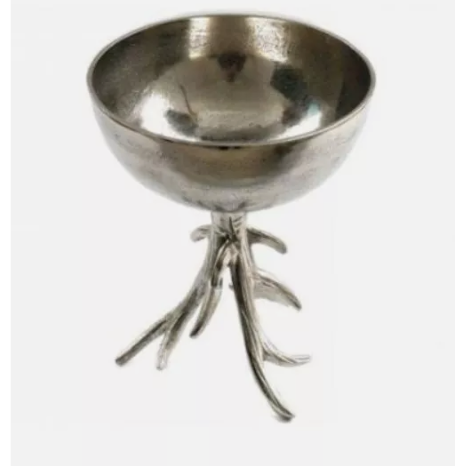 Decorative Large Silver Stag Bowl