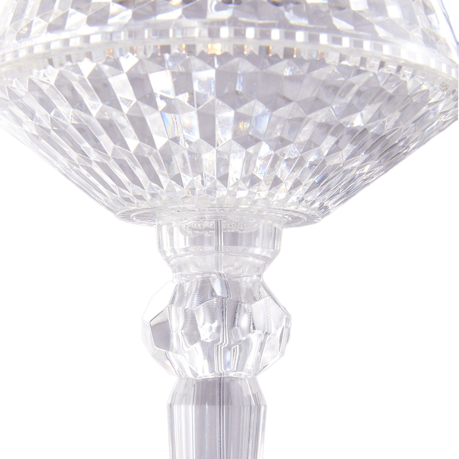 USB Cable Acrylic Transparent Dimmable Table Lamp
