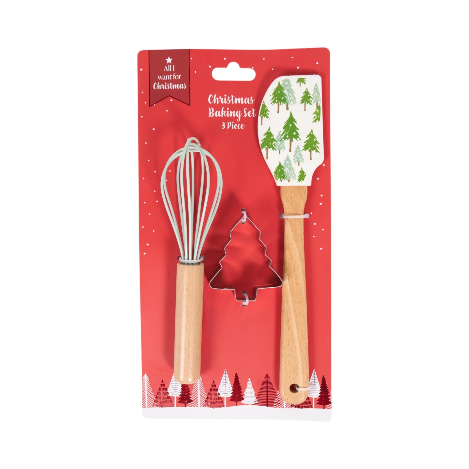 3 Piece Christmas Baking Set