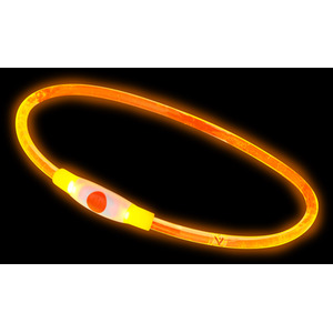 Cut to Size LED Dog Collar Light Up Safety Collar