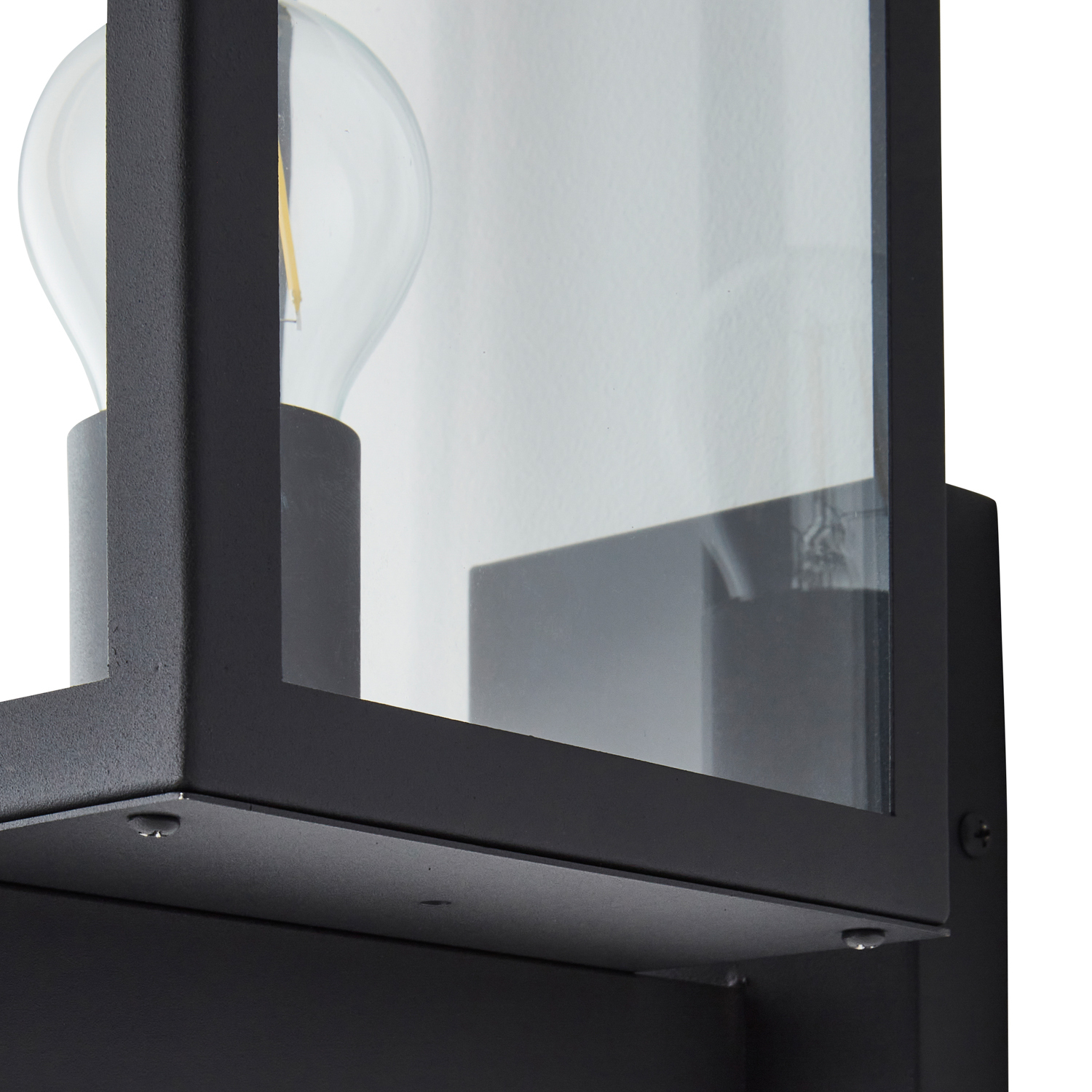 Cetus Outdoor Glass Panel Wall Light