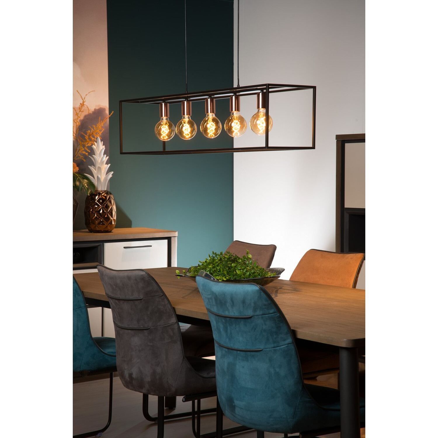 Arthur Modern Bar Pendant Light Black
