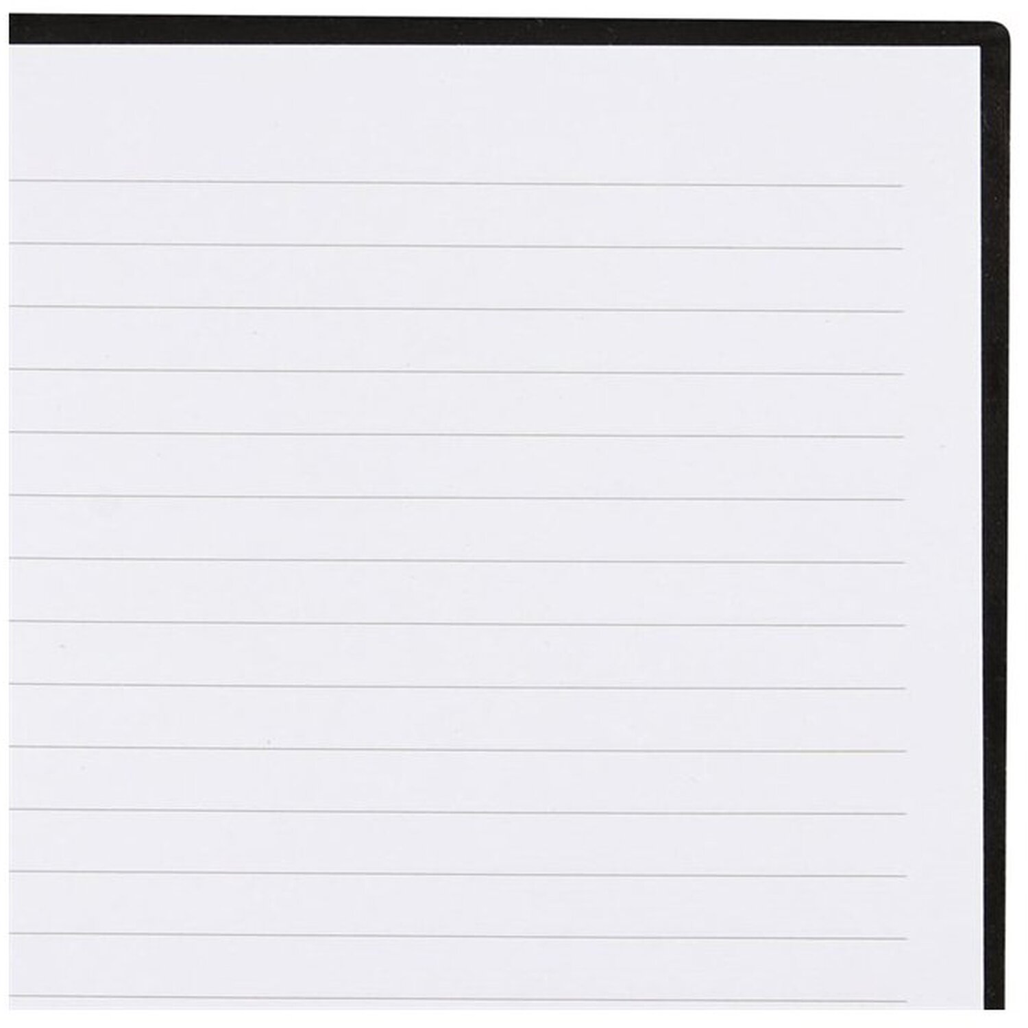 Better with Magic A5 Notebook Black Velvet Notebook with Magic Design