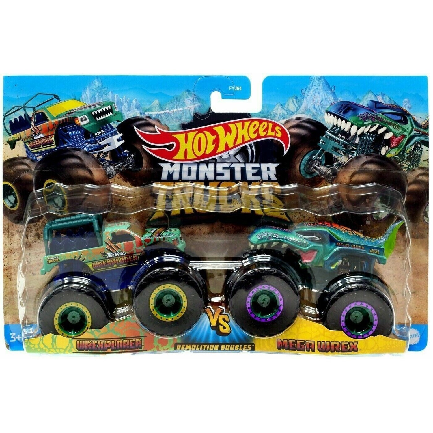 Hot Wheels Monster Trucks Doubles