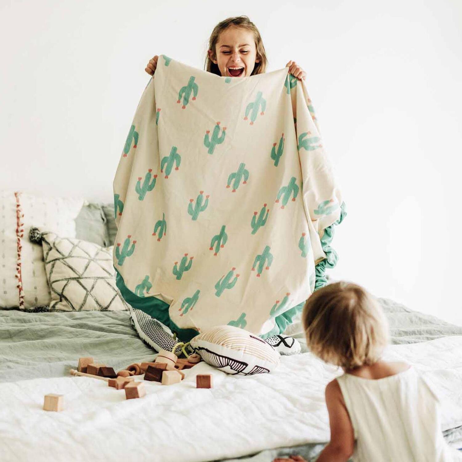 Cactus 2 In 1 Storage Bag Playmat