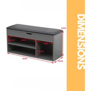 Shoe Storage Bench 90CM