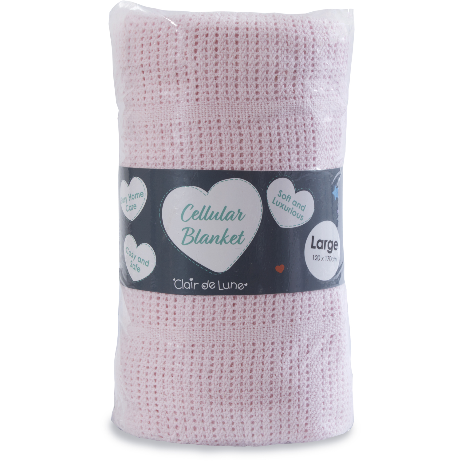 CDL Baby Cotton Cellular Blanket