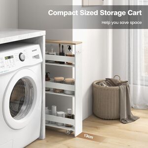 Kitchen Slim Storage Trolley