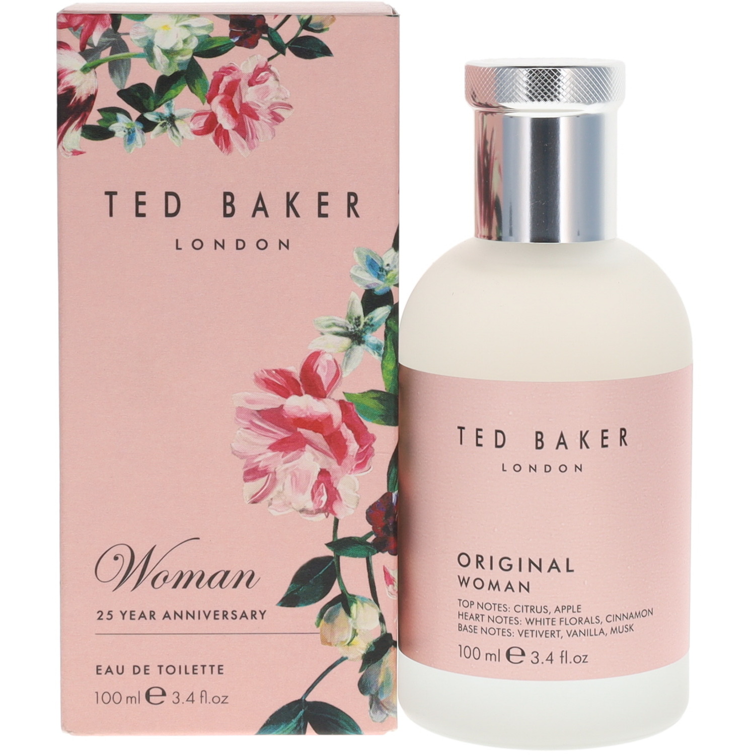 Ted Baker Woman Pink 100ml Eau de Toilette Spray for Women