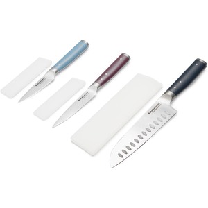 KitchenAid 3-Piece Knife Set, Santoku Knife, Utility Knife, Pairing Knife