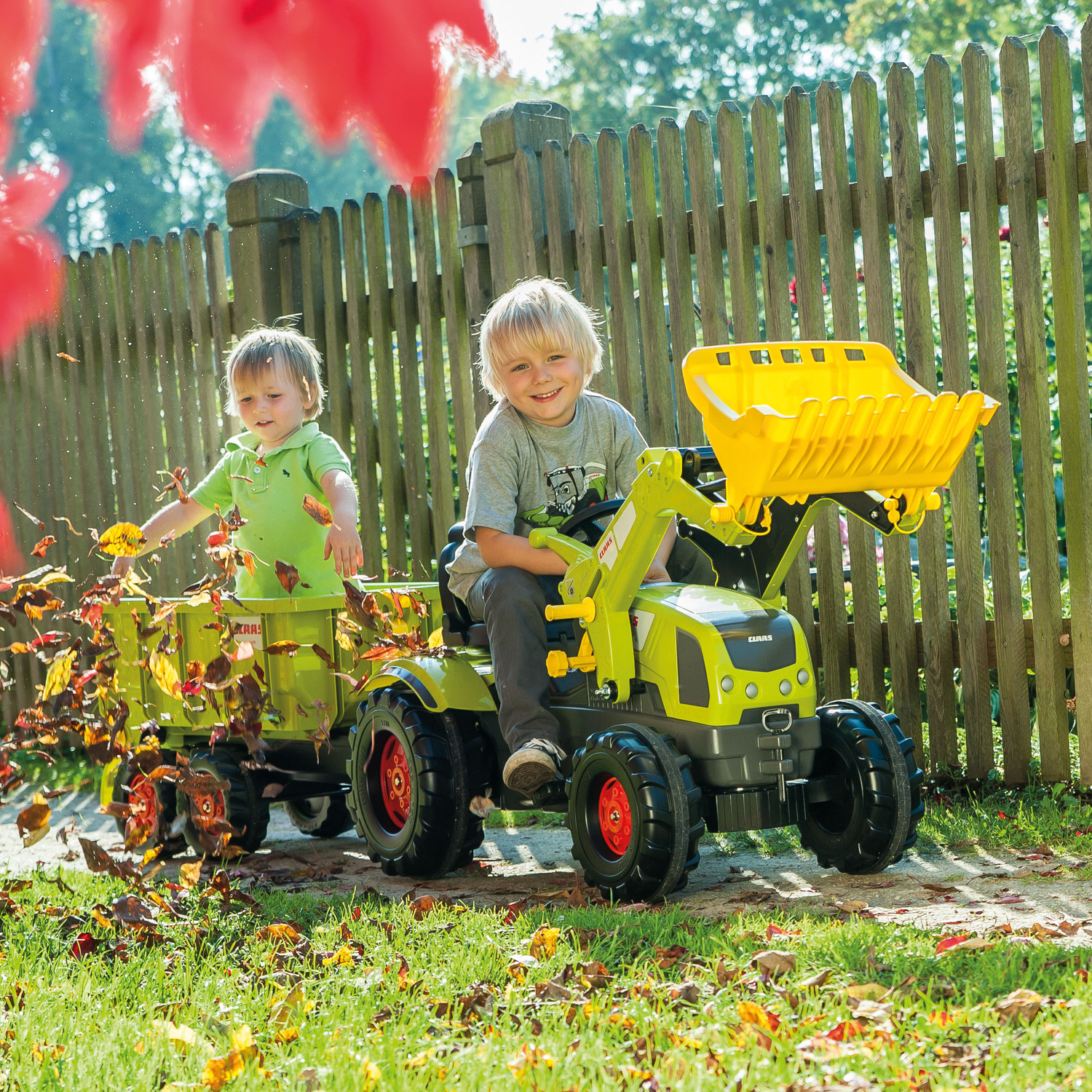 Class Axos 340 Tractor and Front loader